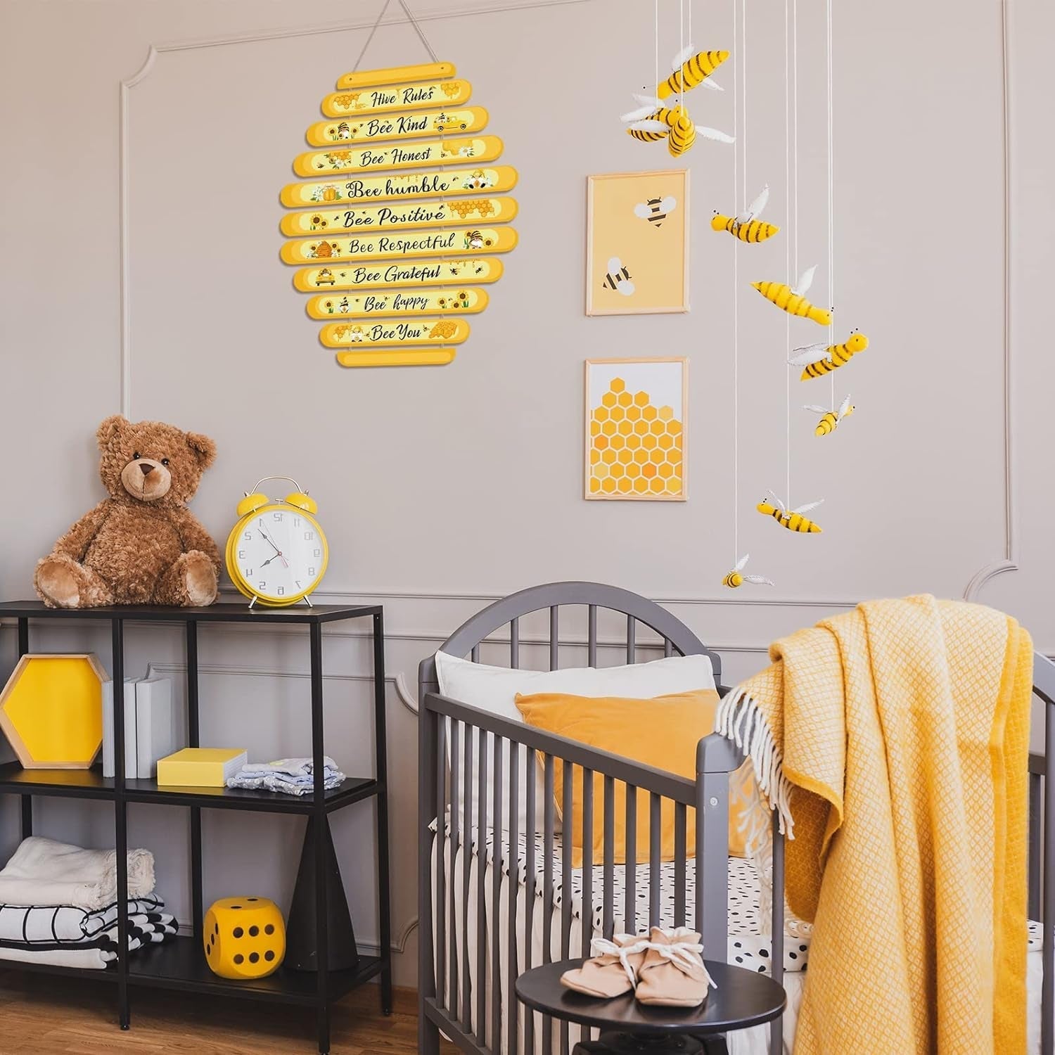 Bee Hive Rules Wall Plaque | Beezzit- Together, We Can Save The Bees