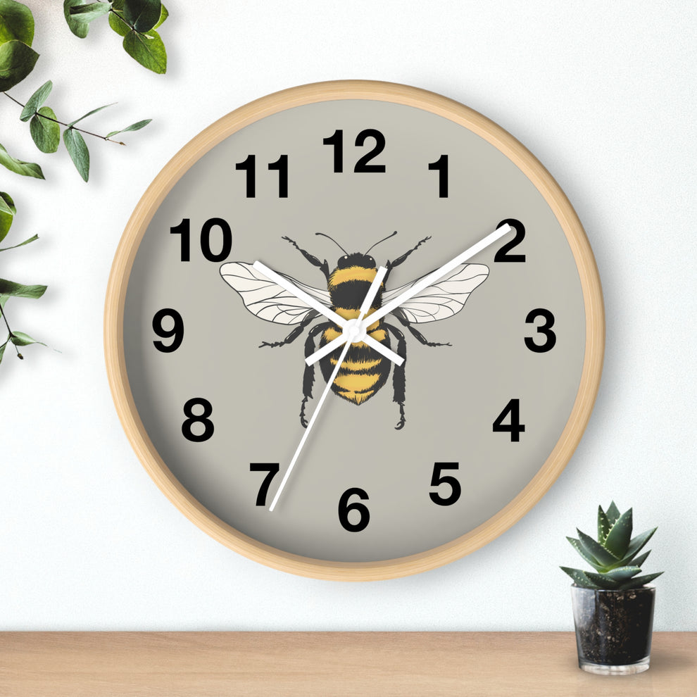 Bee Wall Clock | Beezzit - Together, We Can Save The Bees
