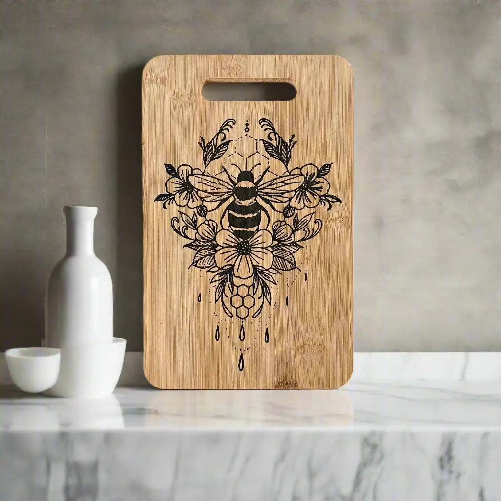 Bee Bamboo Cutting Board | Beezzit - Together, We Can Save The Bees